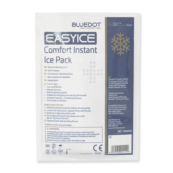 Easy Ice Comfort Instant Ice Pack - Pack of 10 & DaltonSafety
