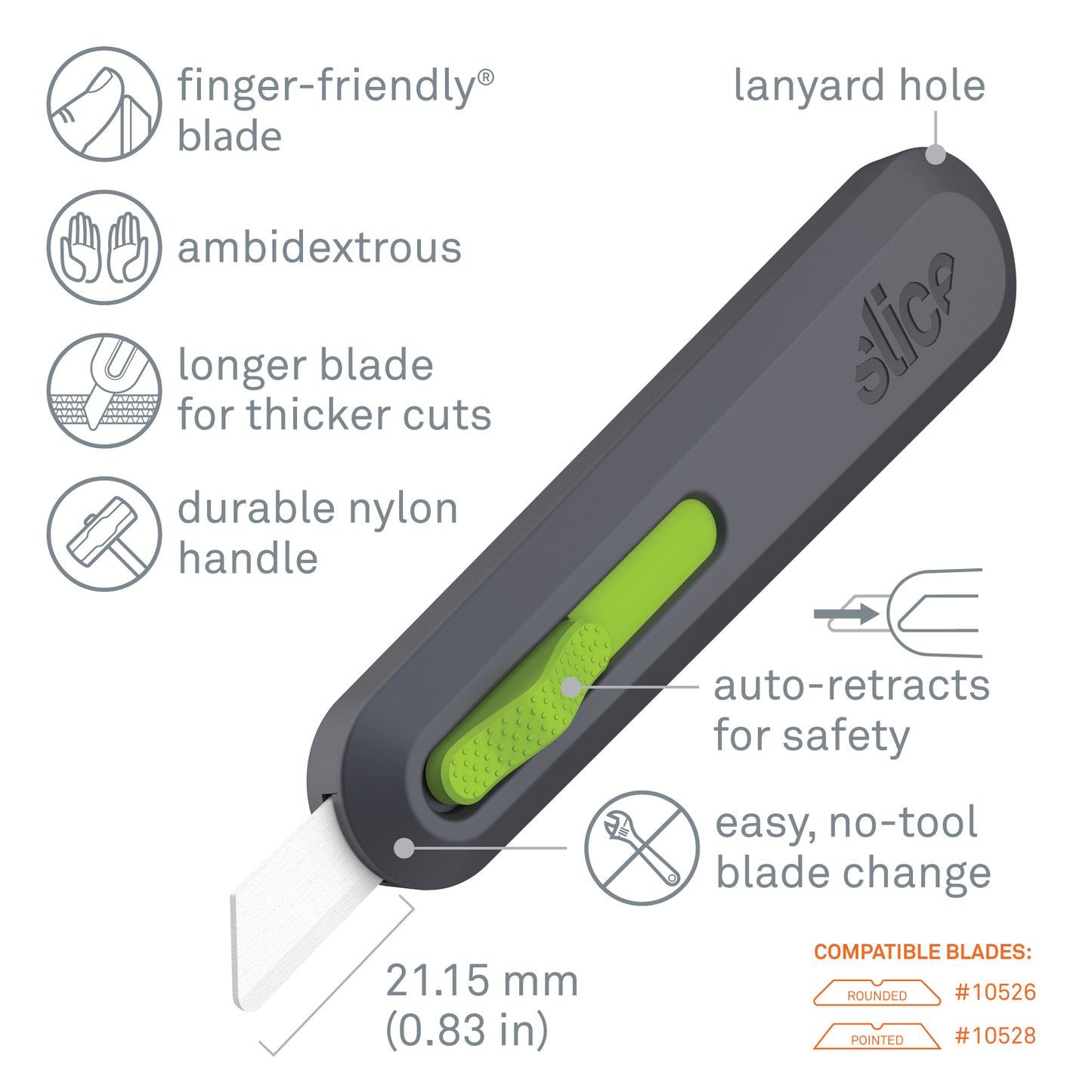 Slice Auto-Retractable Utility Knife | Dalton Safety – DaltonSafety